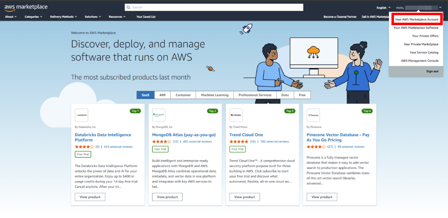 Subscribing on AWS Marketplace | FortiAppSec Cloud | Fortinet Document Library